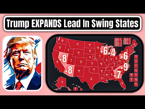 This Election Is A BLOWOUT | Trump V. Harris Updated 2024 Map Swing ...